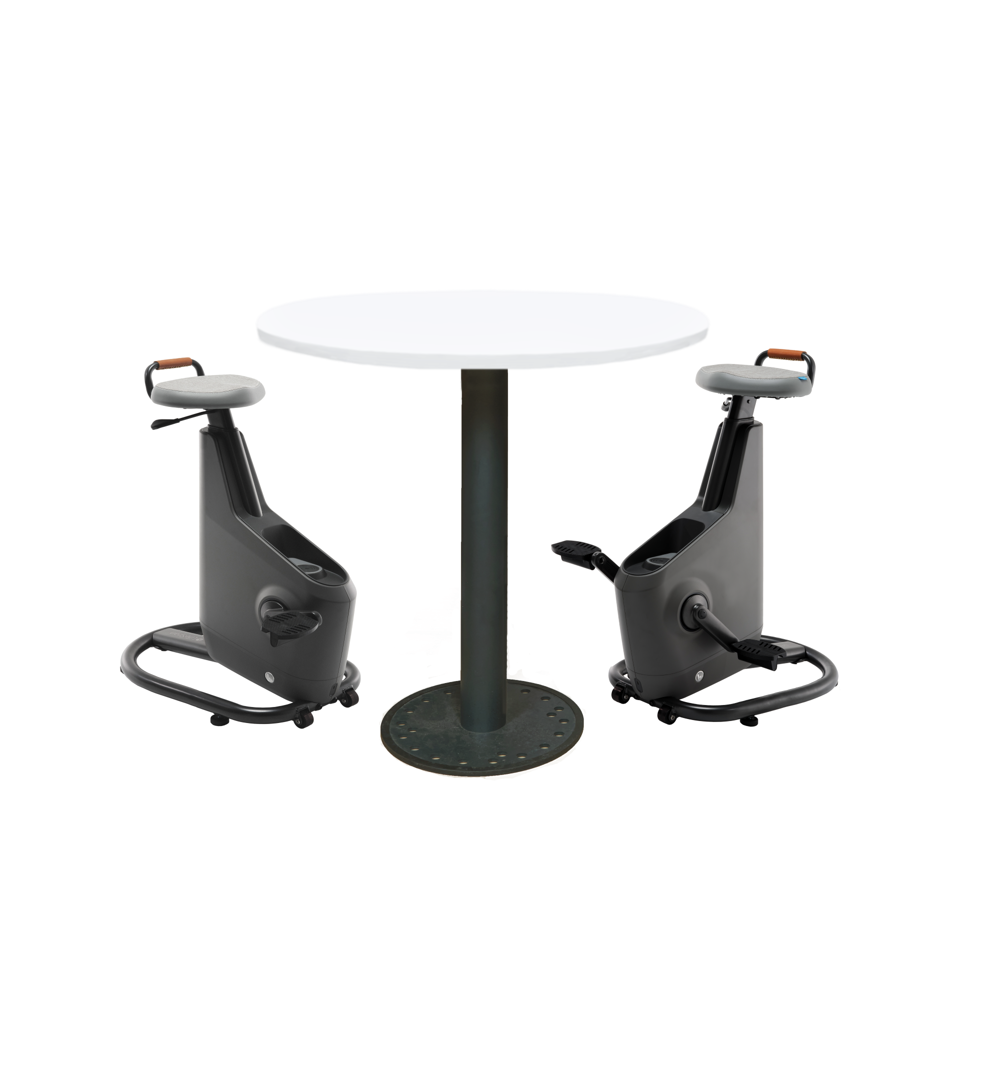 Duo Office Bike Table | LifeSpan Workplace – LifeSpanFitness