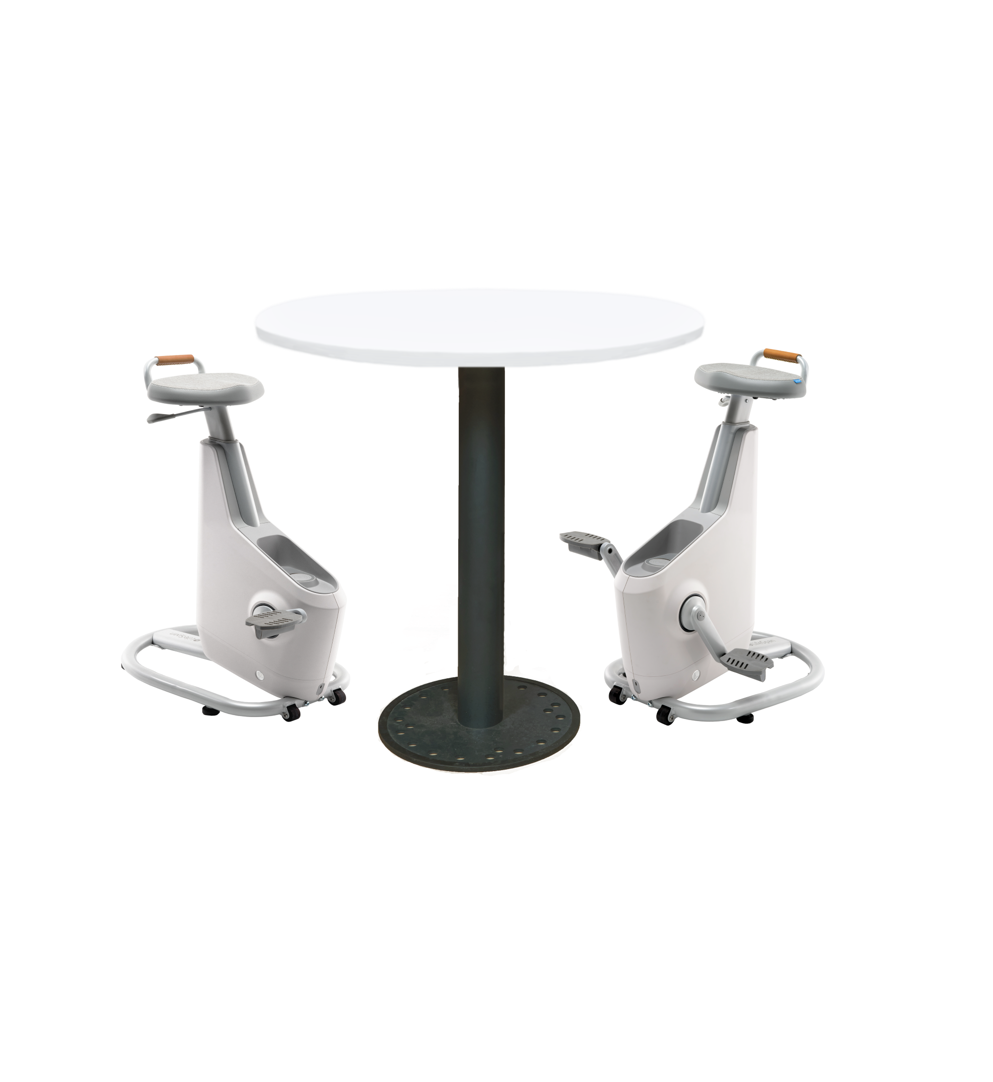 Duo Office Bike Table | LifeSpan Workplace – LifeSpanFitness