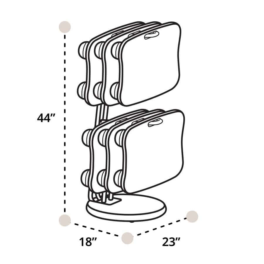 Aero Balance Board Holder | Balance Board Rack | LifeSpan – LifeSpanFitness