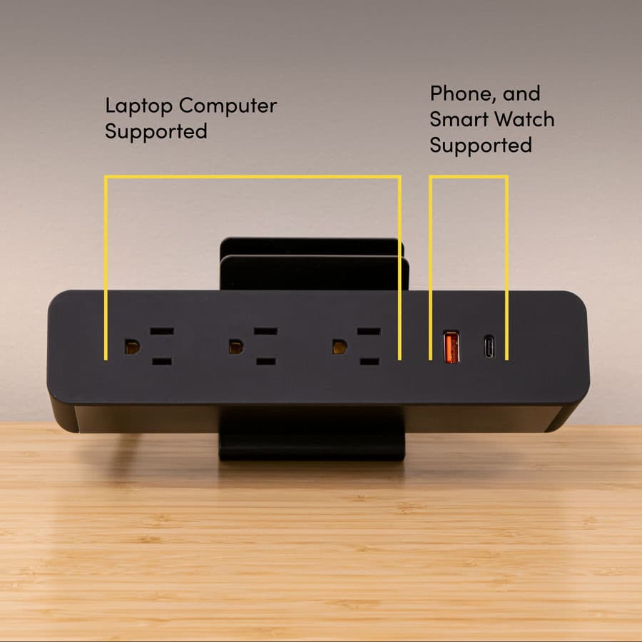 Desktop Charging Station (USB-A, USB-C) – LifeSpanFitness